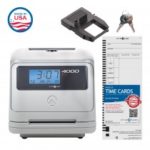 4000 Pro Auto Totaling Time Clock - Pyramid Time Systems